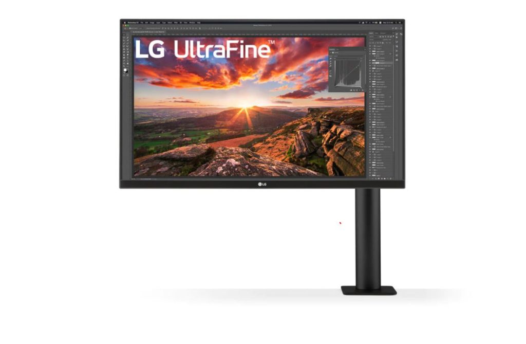 LG 32 INCH 32UN880-B ULTRAFINE DISPLAY ERGO 4K UHD ips monitor 60hz ...
