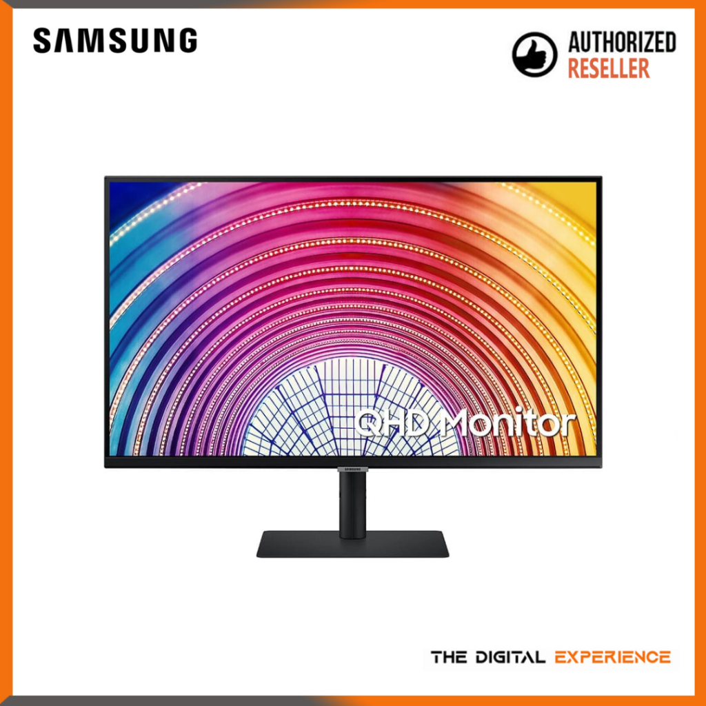 Samsung Monitor 32″, Flat , QHD 2,560 x 1,440, VA Panel, 75Hz, 5ms ...