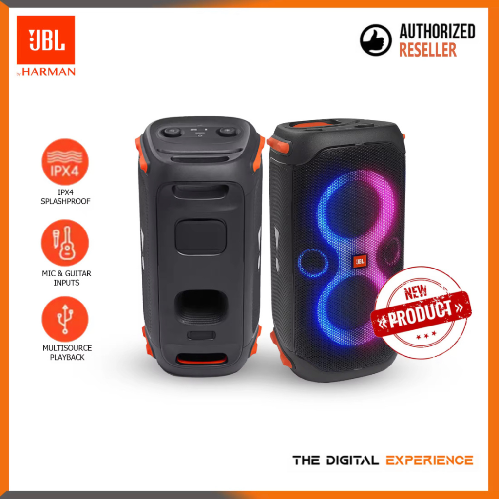 JBL PartyBox 110 Powerful Portable Bluetooth Wireless Party Speaker ...