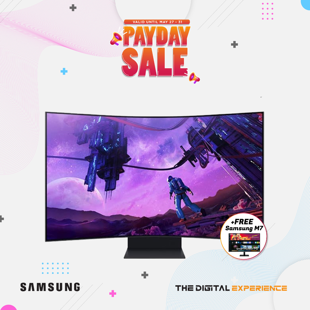 Samsung ODYSSEY ARK 55″ UHD 4K Gaming Monitor with 1000R curvature ...