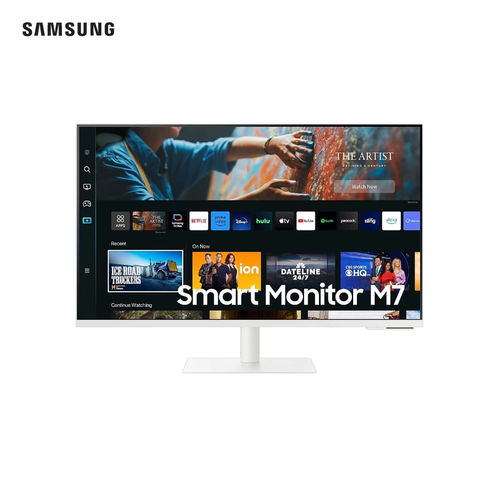 SAMSUNG 32″ Smart Monitor M7 White (LS32DM701UEXXP) 3840×2160 / 16:9 ...