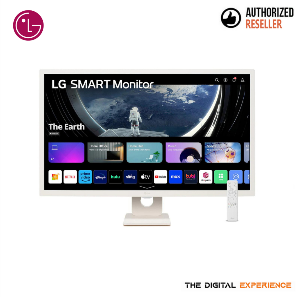 LG Smart Monitor 27″, 32″/ 27SR50F-W / 32SR50F-W/Full HD IPS with webOS ...