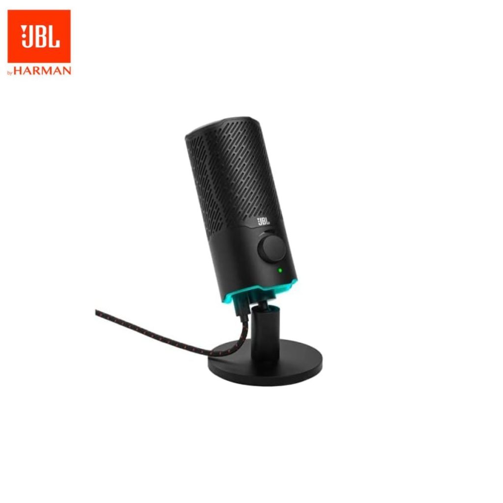 JBL Quantum Stream Wired Microphone/Dual Pattern/Electret Condenser ...