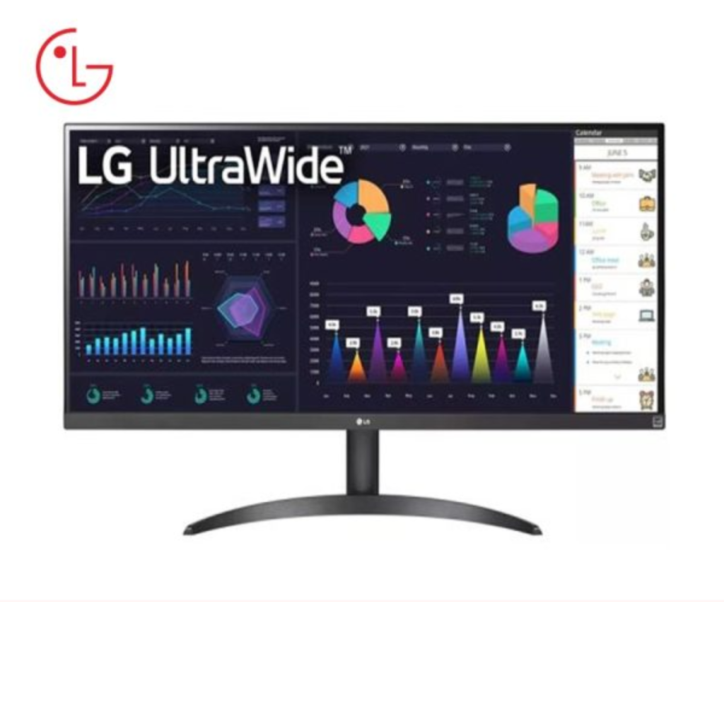 LG 34″ Ultrawide FullHD IPS Flat Monitor (34WQ500-B) / 2560 x 1080 ...
